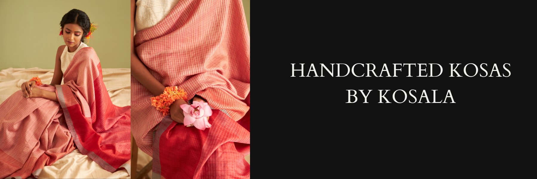 Handcrafted Kosas by Kosala – THE INDIAN MOTIF