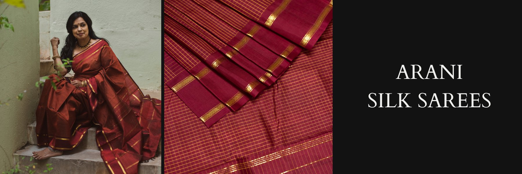 Arani Silk Sarees – THE INDIAN MOTIF